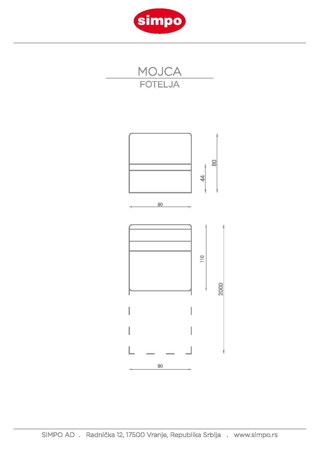 Trosed S MOJCA - Erdom d.o.o.